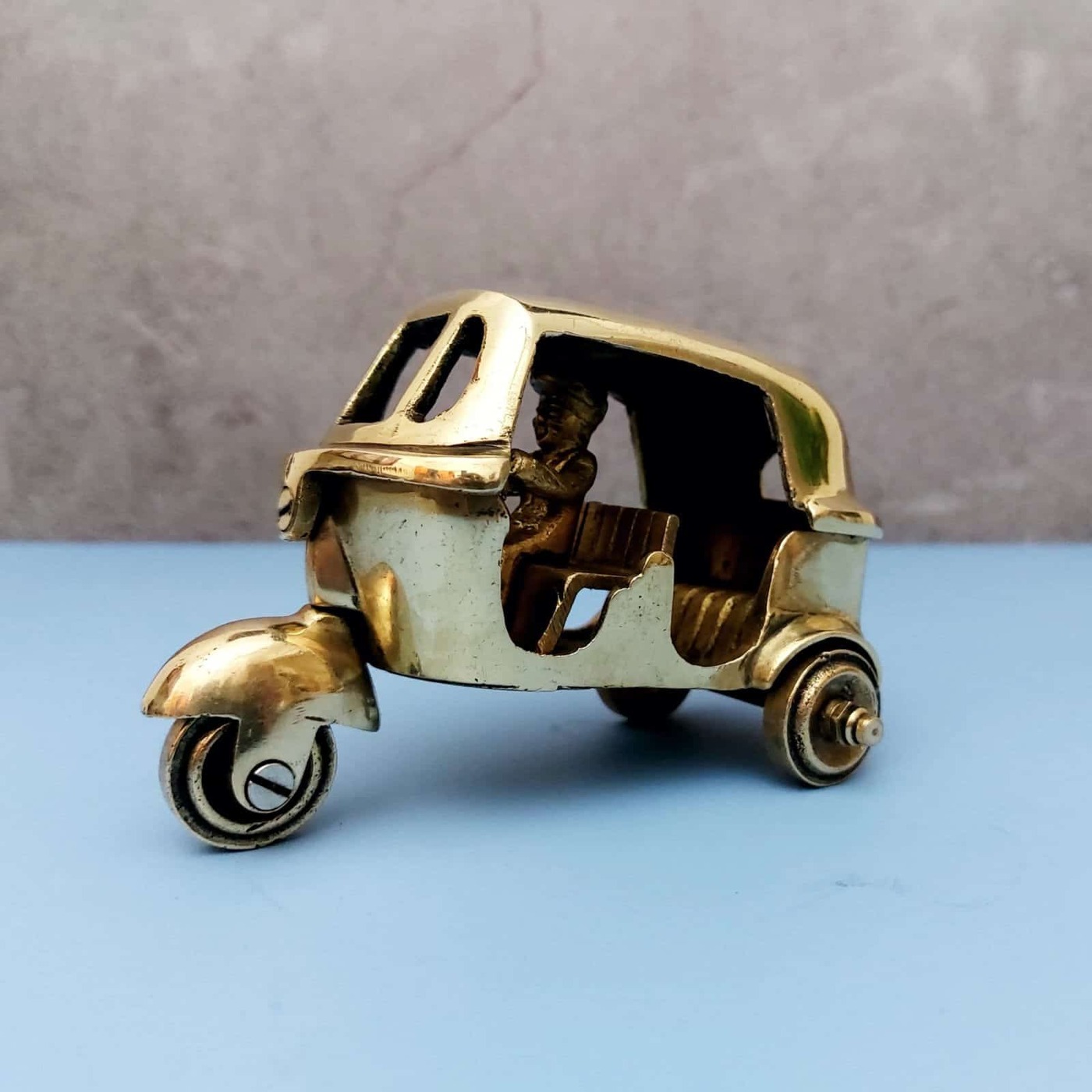 Brass Tuk Tuk Auto - 3 inch Height | Decorative Brass Tuk Tuk Auto for ...