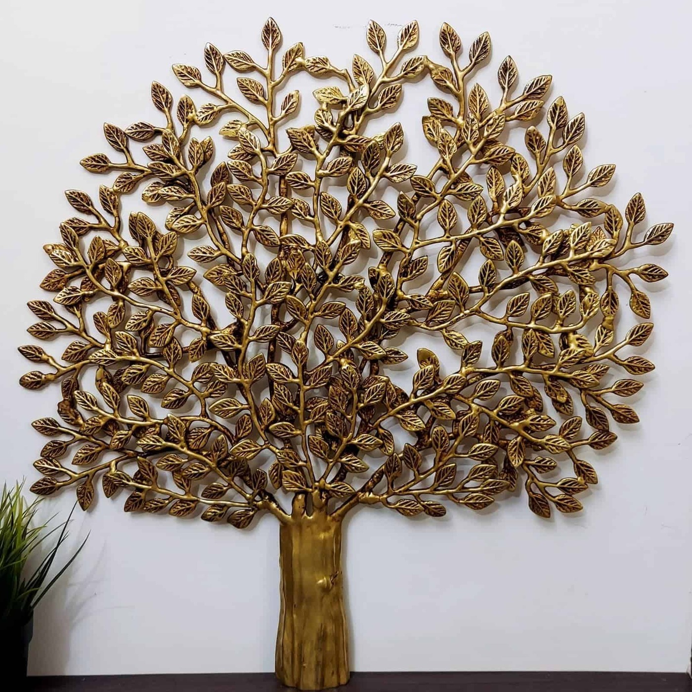 Brass Super Fine Kalpavriksha People Tree - 23 inch Height | Brass Tree ...