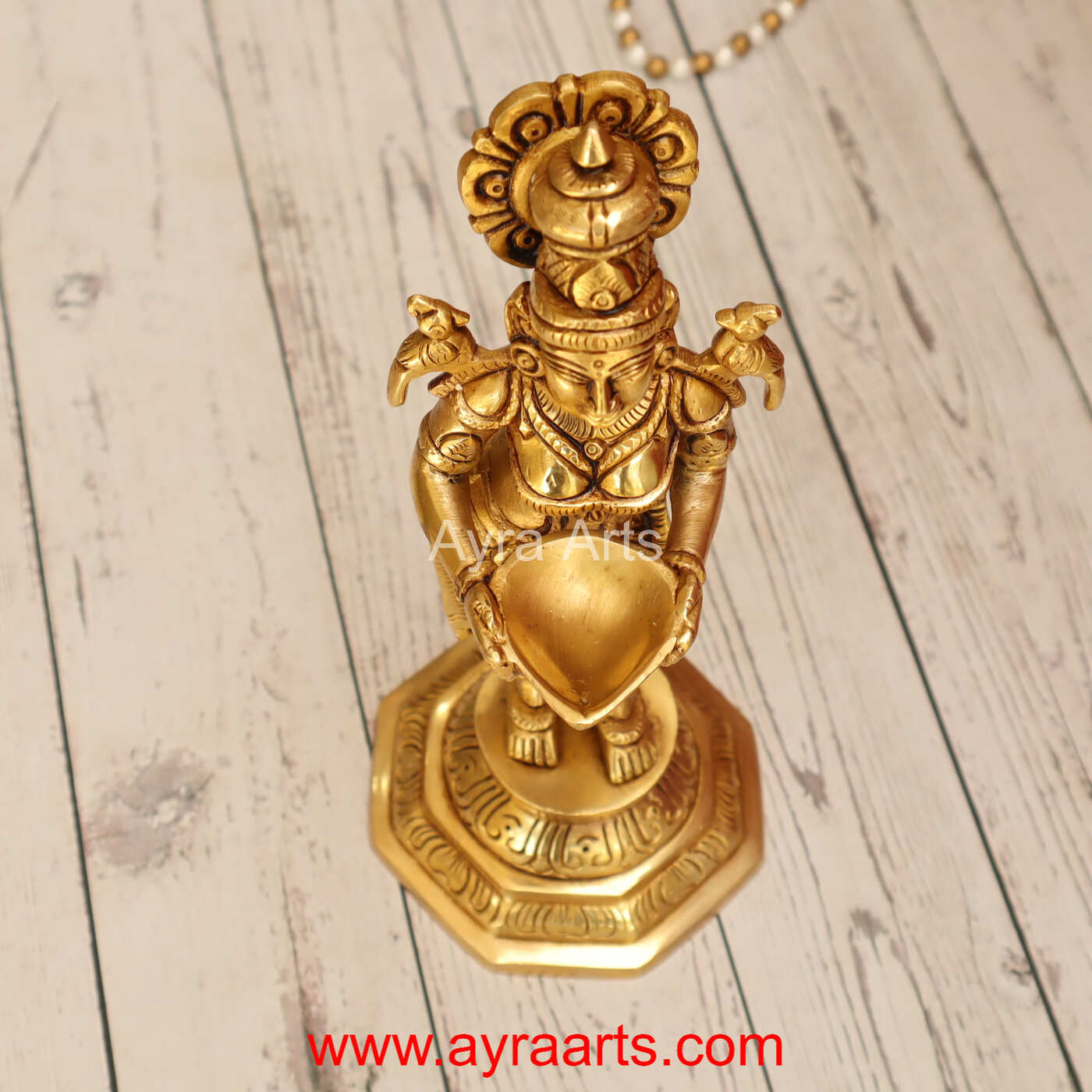 Indian Lady Holding Lamp Diya Brass Pooja Deepa Lakshmi Deep Lady - 9 ...